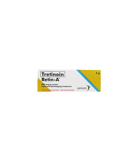 RETIN-A Tretinoin 500mcg / g Cream 5g price in the Philippines | MedsGo ...